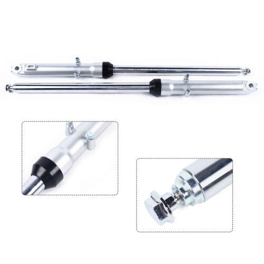 2Pcs Front Fork Tubes Shocks 27" Oil Absorber for Honda CG125 CT90 ...