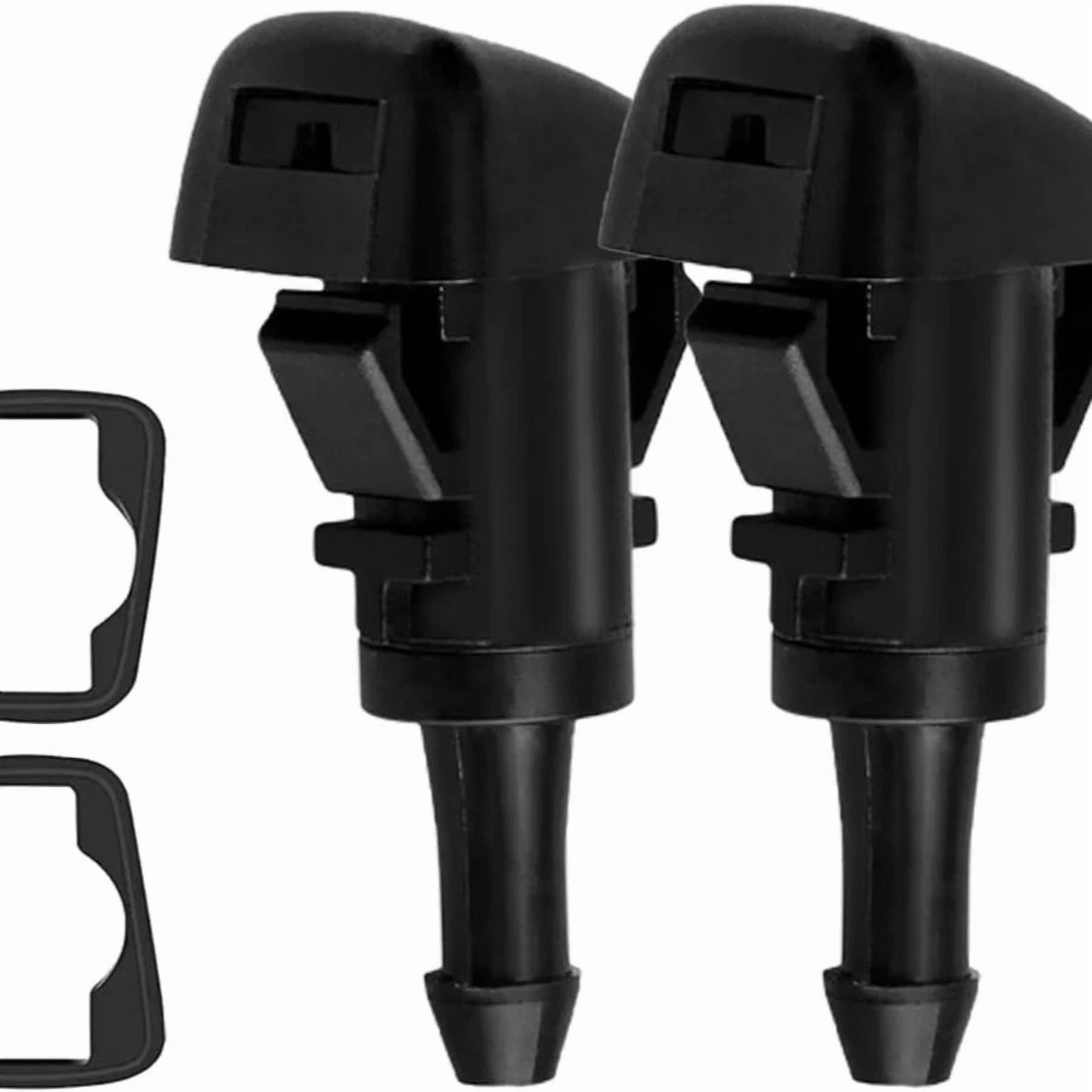 2Pcs Front Windshield Washer Nozzles, Washer Nozzle Kit, Washer Spray ...