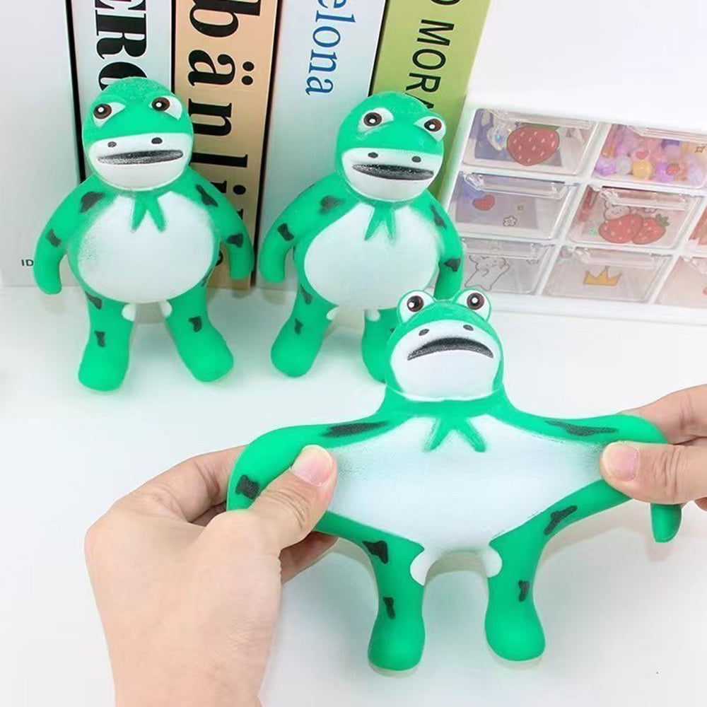 2Pcs Funny Eyeball Burst Squeeze Toy Green Eye Frog Pinch Toys Adult ...
