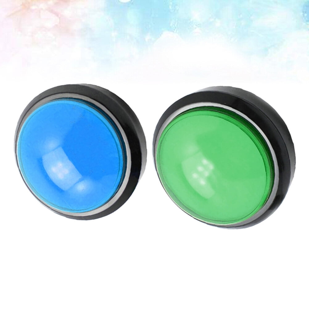 2Pcs Game Answer Buzzer Electronic Responder Toy without Battery (Green ...
