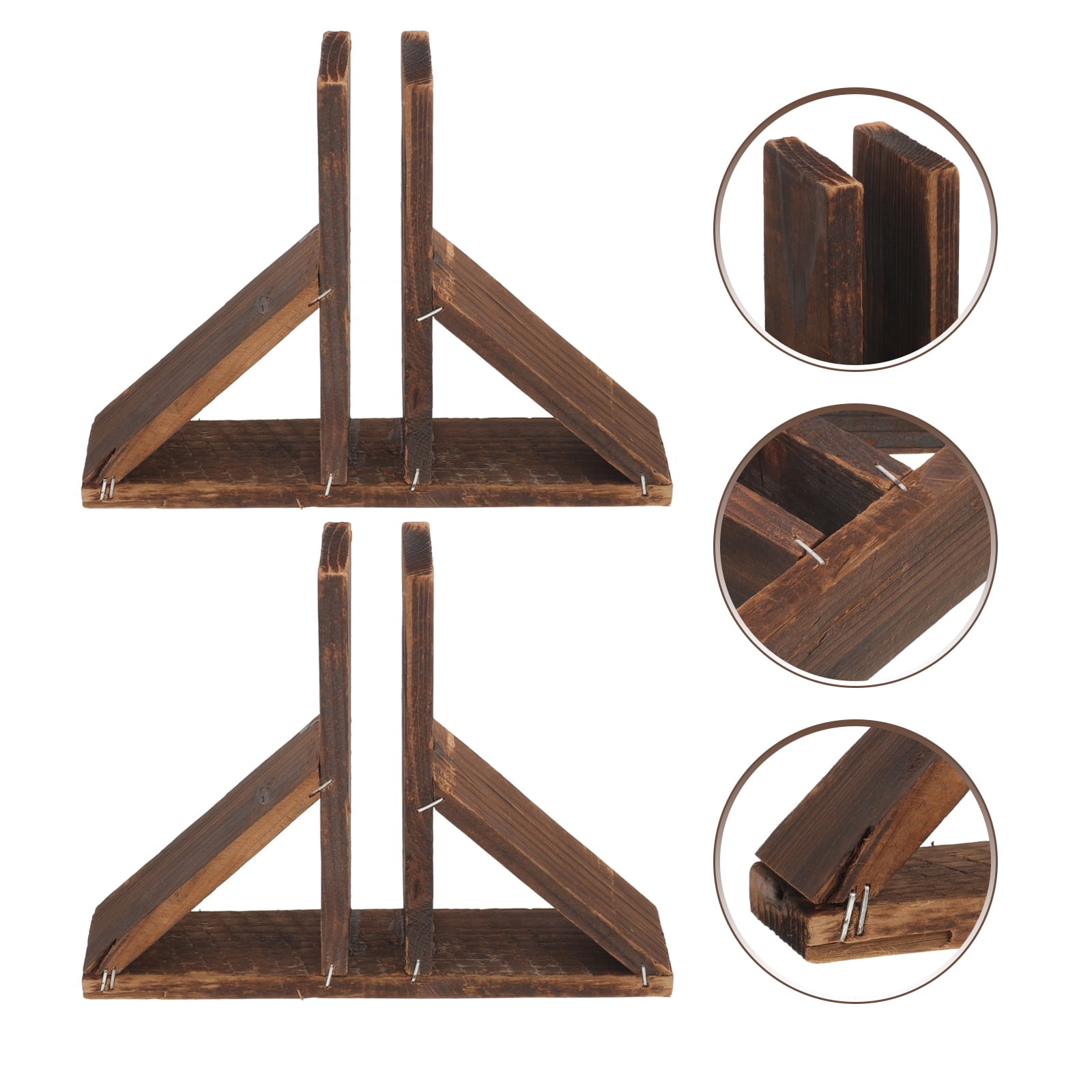 2Pcs Garden Fence Post Bases Lawn Picket Fence Stand Holder Yard fence ...
