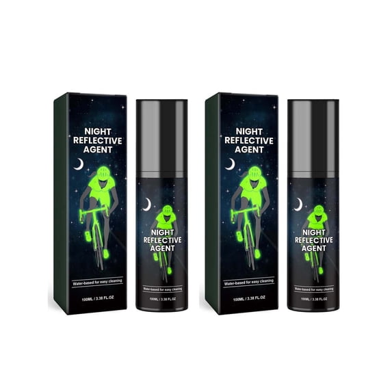 2Pcs Glow in the Dark Spray Paint, 3.38oz Can, Outdoor Fluorescent ...