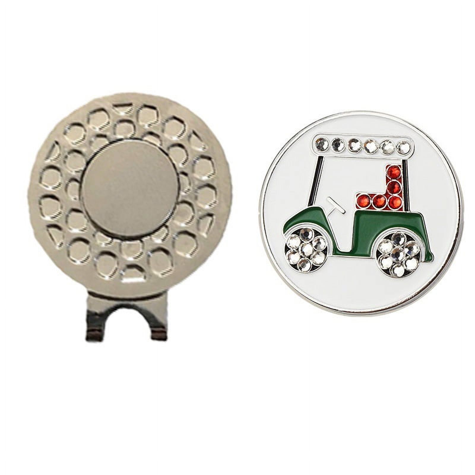 2Pcs Golf Hat Clip Magnetic Golf Cap Clips Magnet Mark Golf Ball ...
