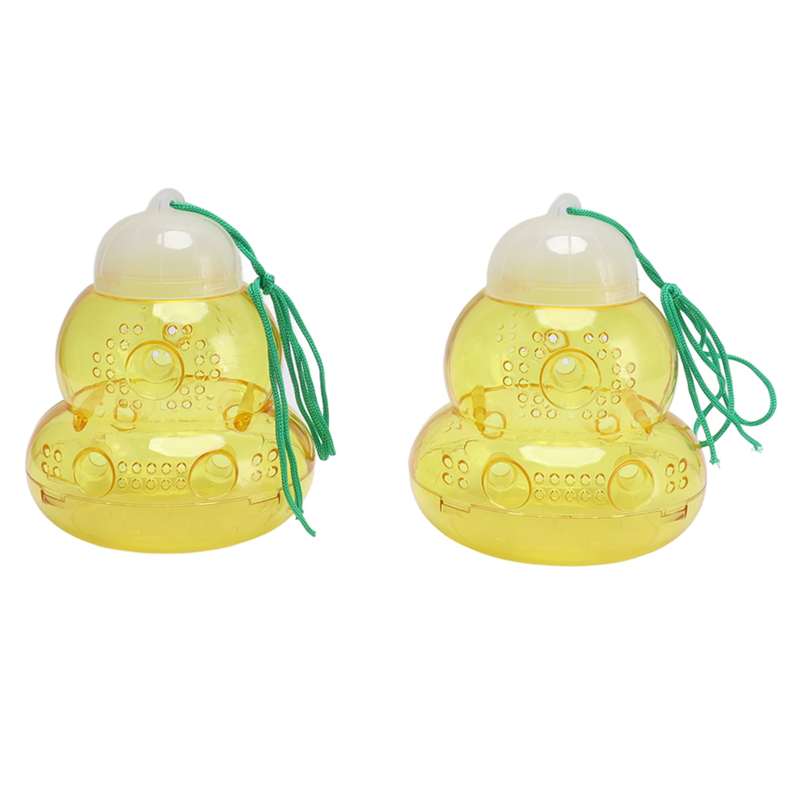 2Pcs Gourd Shaped Hanging Bee Trap Bee Catcher Outdoor Wasp Deterrent ...