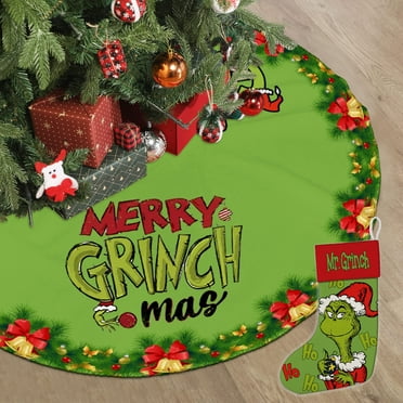 Christmas Tree Collars Tree Skirt Non-Woven Fabric Tree Skirt Collar ...