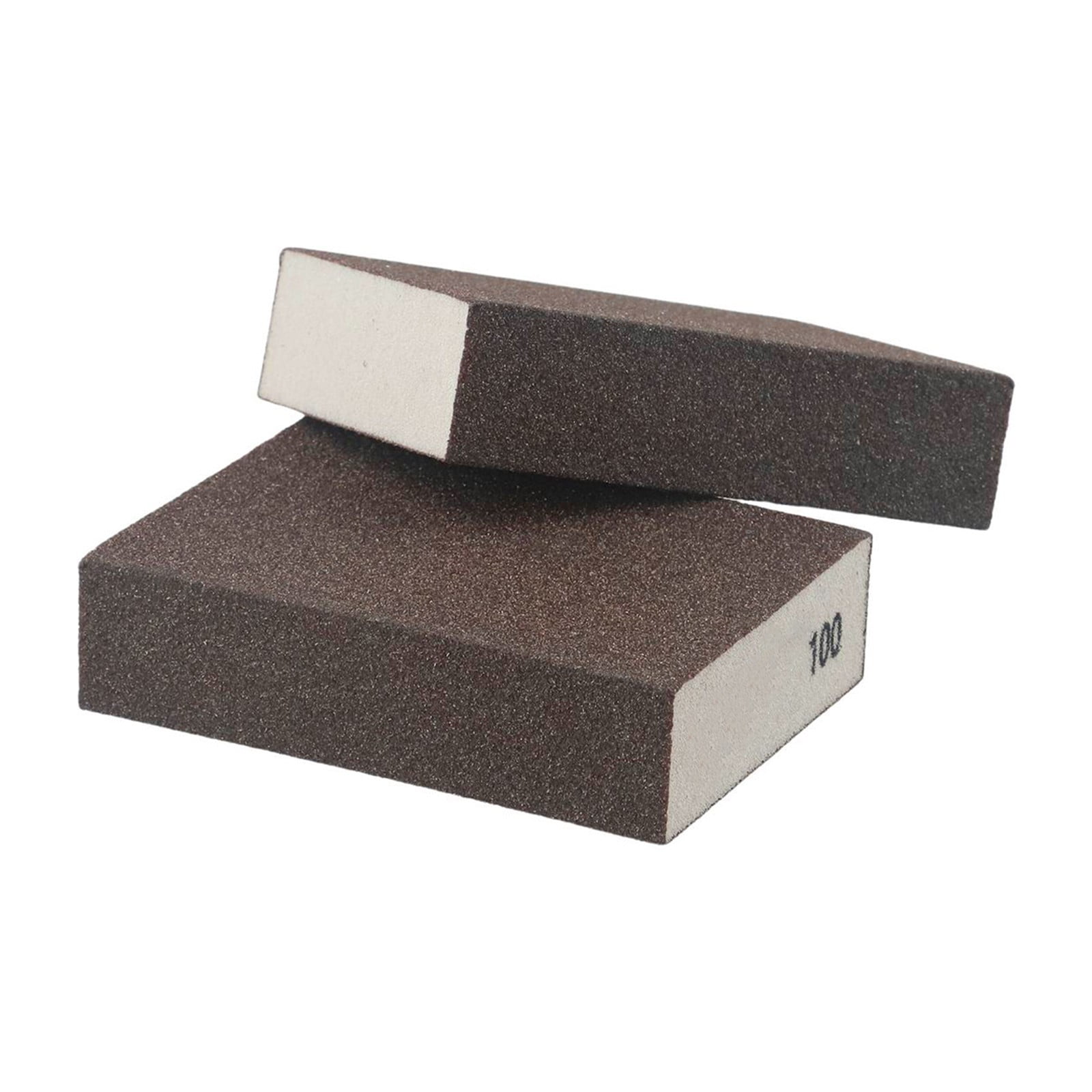 2Pcs Grit 60-320# Wall Grinding Sponge Sand Block Sandpaper Craft Model ...