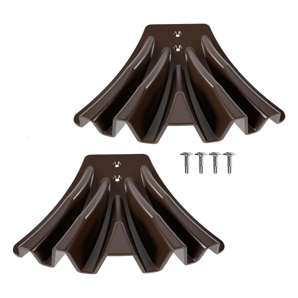 2Pcs Gutter Downspout Diverter Extensions for Rainwater Dispersal Wear ...