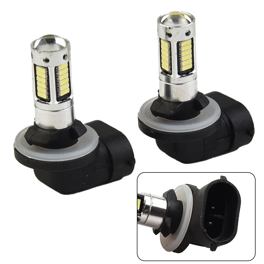 2Pcs H27 881 Led Headlight Fog Light 30W 1800Lm Drl Bulbs 4014 30Smd ...