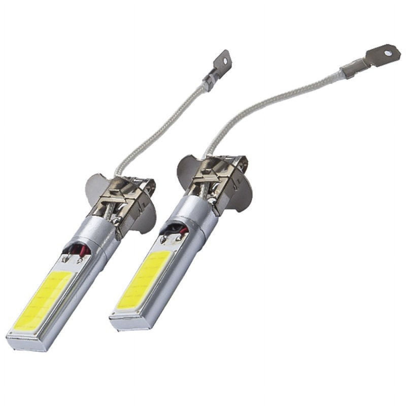 2pcs H3 100W LED Xenon White Fog Light SMD Car Headlight Lamp Bulb ...