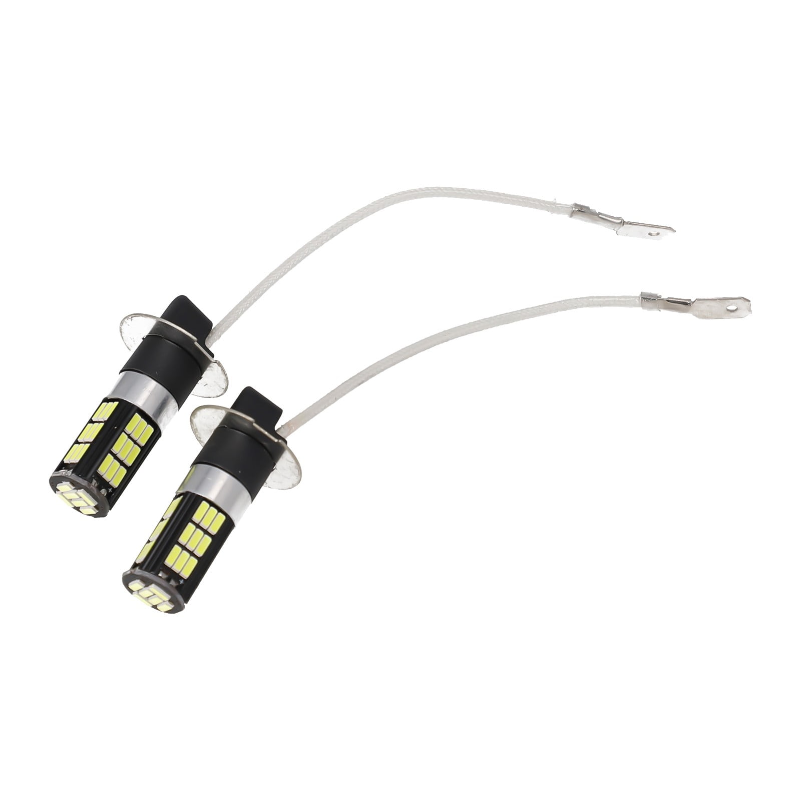 2Pcs H3 21W Led Driving Fog Light Bulbs Turn/Brake Lamp 6000K Bright ...