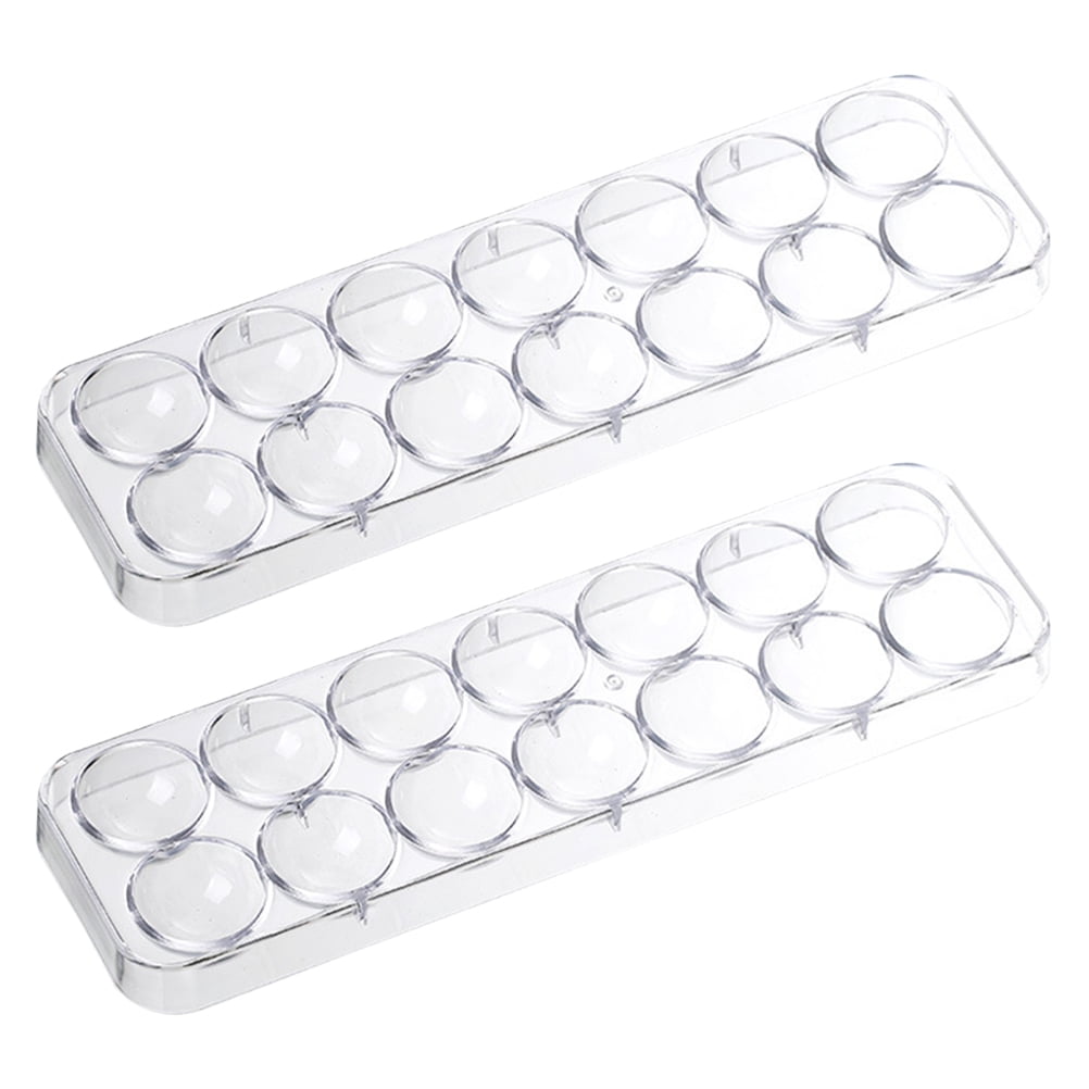 2Pcs Half Round Chocolate Mold Practical Pudding Making Mold DIY Baking ...