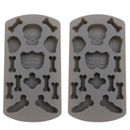 Large Skull Cake Pan Silicone Molds, 6 Cavity Halloween Skull ...