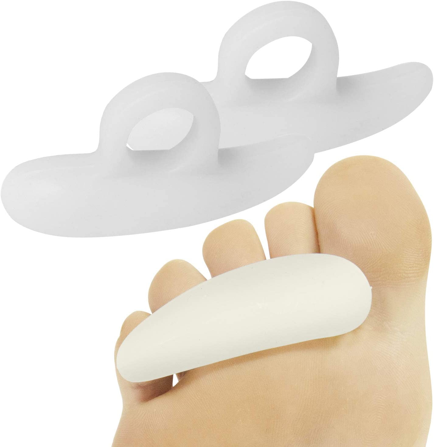 2Pcs Hammer Toe Crest Cushion & Buttress Pad ,Reduces Pressure from ...