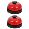2Pcs Hand Pressing Bell Creative Service Bell Game Ringing Bell Table ...