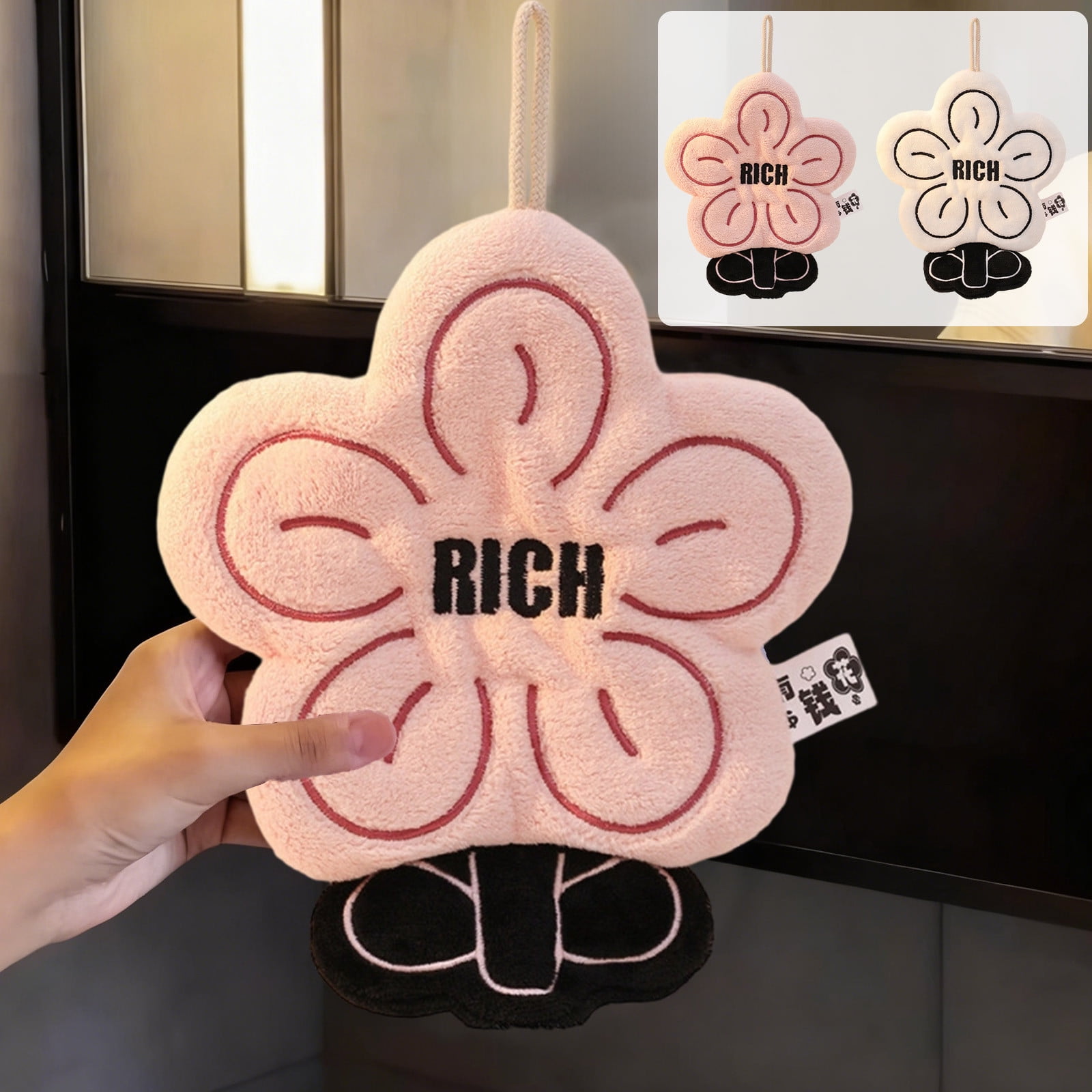 2Pcs Hand Towel Set under $5! Yrmaups Thickened Hand Towels, Kitchen ...