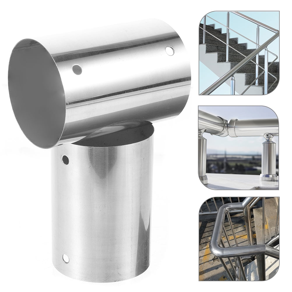 2Pcs Handrail Connection Part Handrail Connector Hand Rail Connector ...