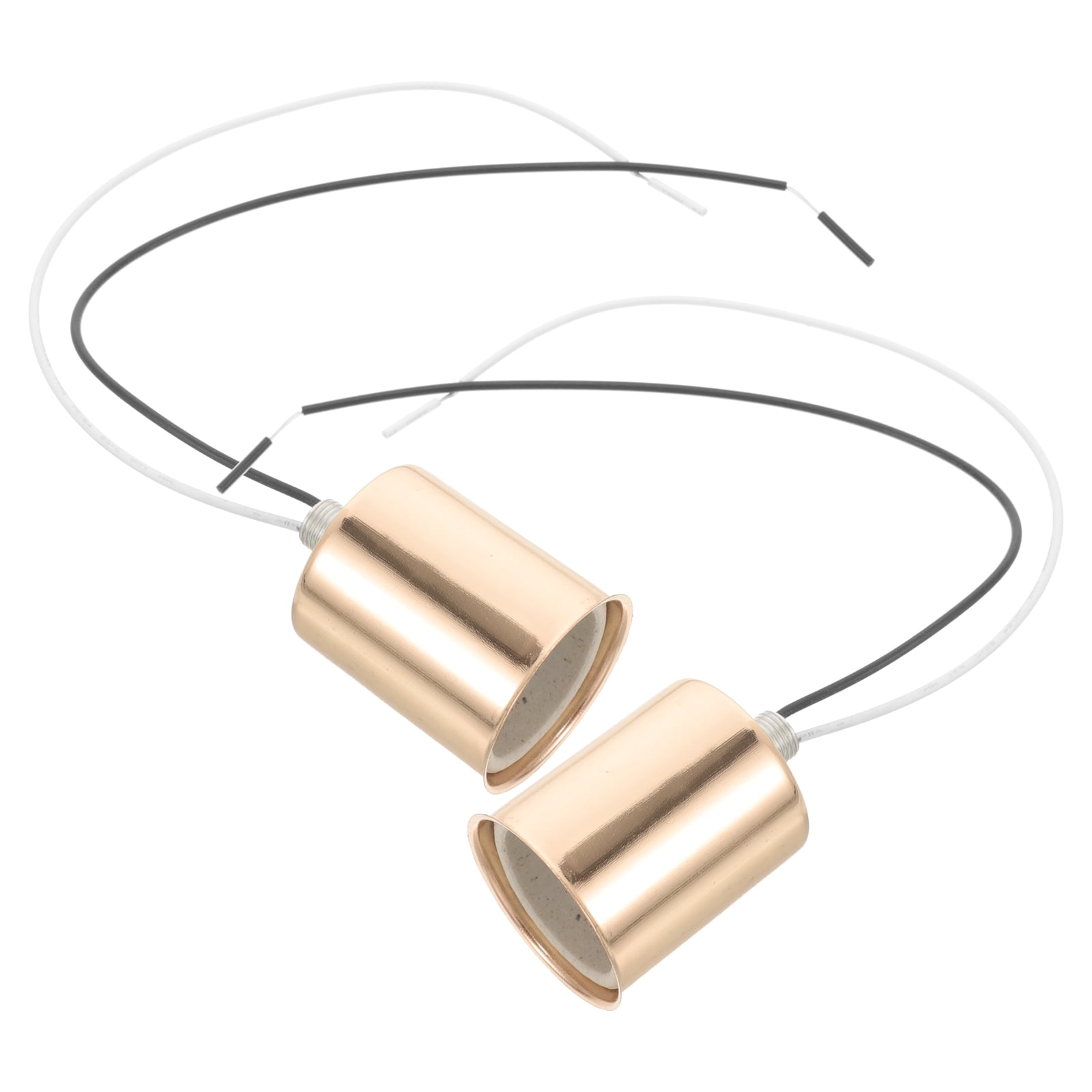 FRCOLOR Golden E27 Light Socket for Home Use Sturdy Iron and Ceramic ...