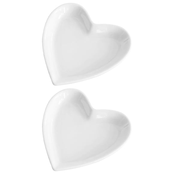 Heart Shaped Ceramic Plates