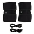 2pcs Heated Knee Brace Wrap Usb Power Supply 3 Gears Portable Electric