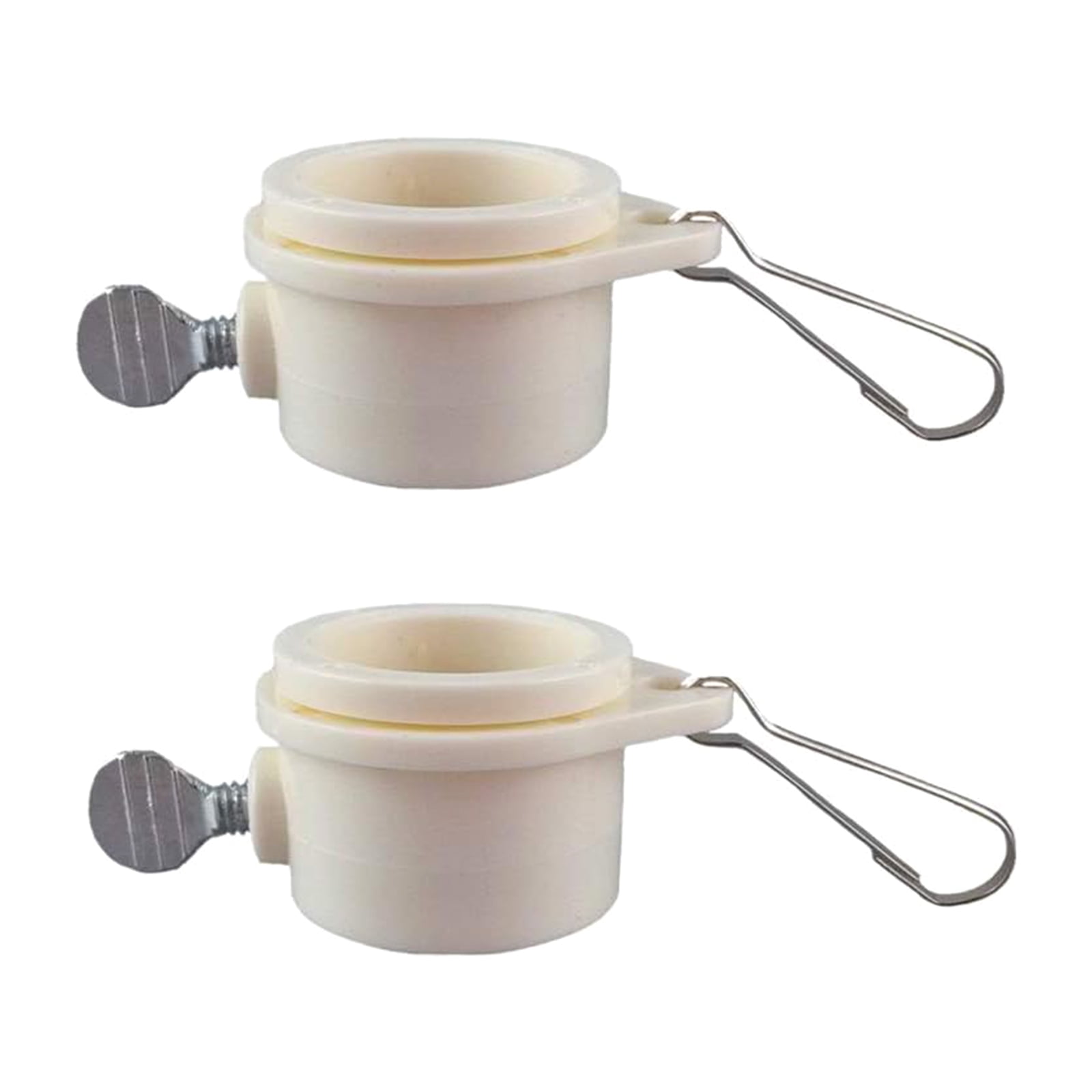2Pcs Heavy-Duty Flag Clips Rotation Anti-Tangle Design for Secure ...