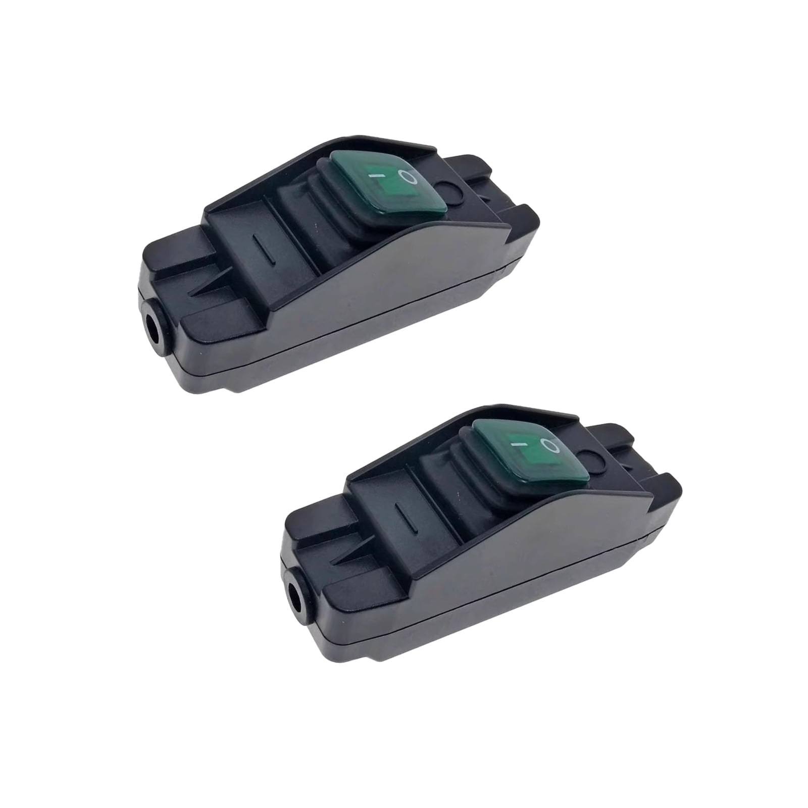 2Pcs Heavy Duty Large Current Inline Cable Rocker Switches Waterproof ...