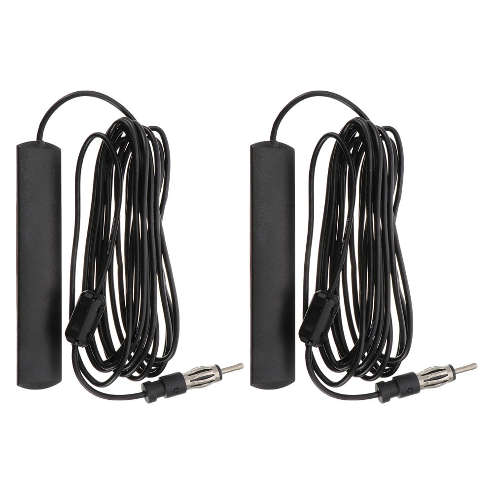 2Pcs Hidden Patch Antenna for Vehicle Front and Rear Windshields AM FM ...
