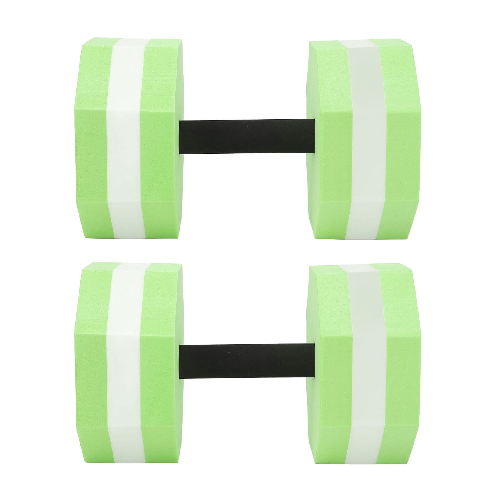 2Pcs High Density EVA Foam Dumbbell Set Aquatic Exercise Dumbbells for ...