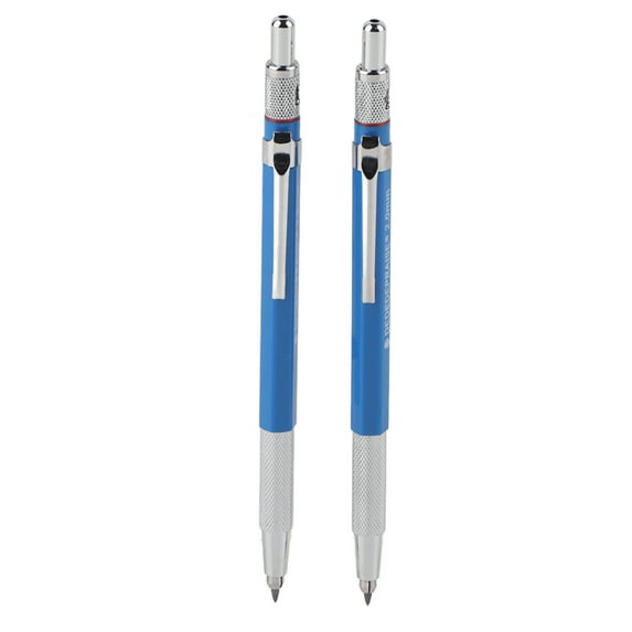 2Pcs High Quality Metal Mechanical Click Pencil 2.0Mm For Drawing ...