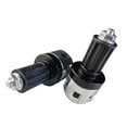 2Pcs High Strength Aluminum Motorcycle Handlebar End Caps With Anti ...