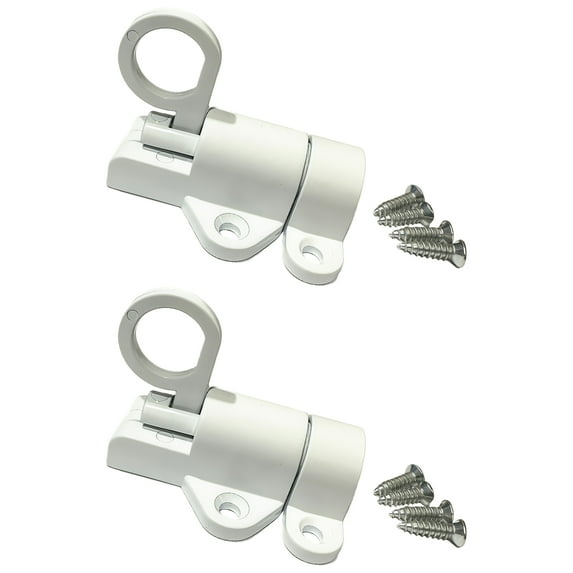 2Pcs High Strength Rebounds Latches Window Gate Security Pull Rings ...