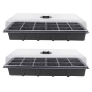Viagrow Seedling Station Deluxe Kit with LED Grow Light, Propagation ...