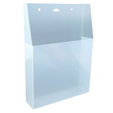 Blue Faux Leather Business File Bag: Chic Document Organizer & Travel ...