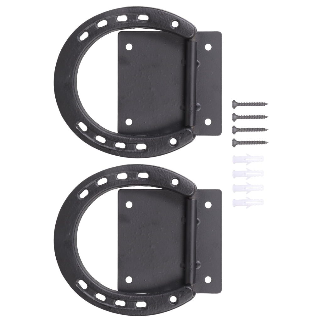 2Pcs Horse Collar Rings Quick Install Horse Care Equipment Horseshoe ...