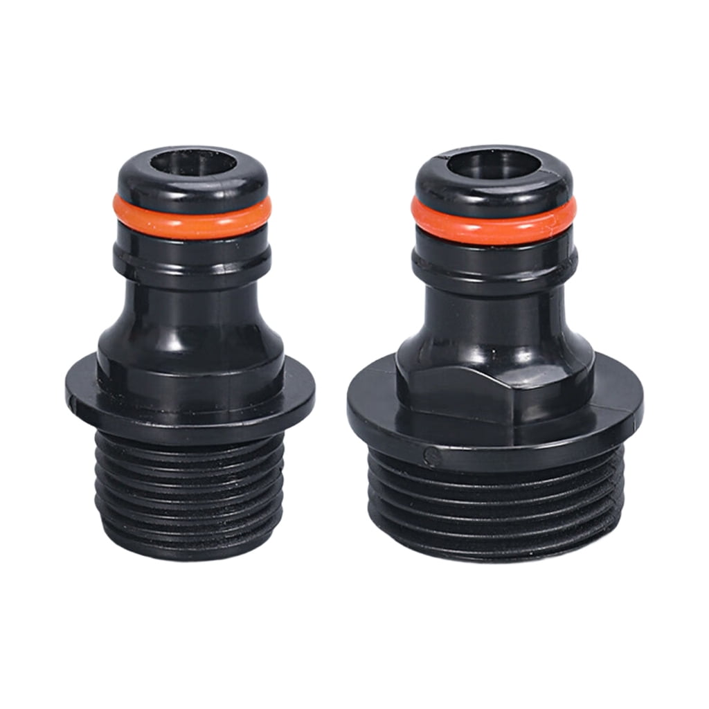 2Pcs Hose Fittings Tap Pipe Connectors Garden Car Wash Water Guns Pipe ...