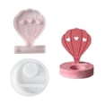 2Pcs Hot Air Balloon Silicone Mold With Base For Making Holder Tealight ...
