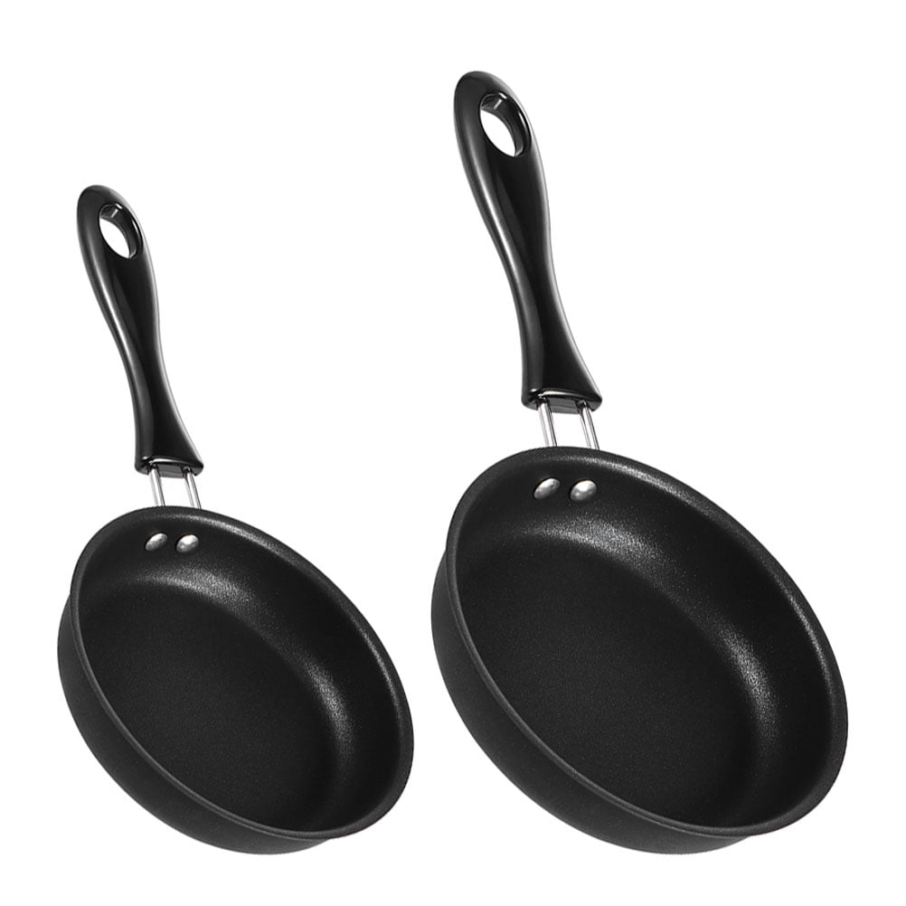 2Pcs Household Mini Omelette Pan Nonstick Egg Frying Pan Practical ...