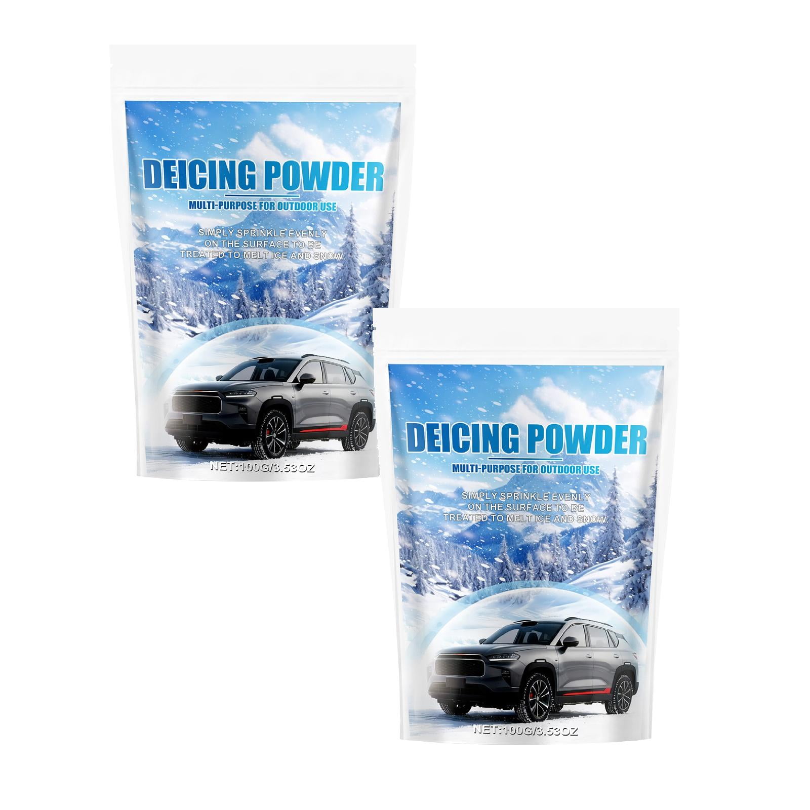 2Pcs Hozonex Ice & Snow Melt Agent 100G, Fast Melting Speed Effectively ...