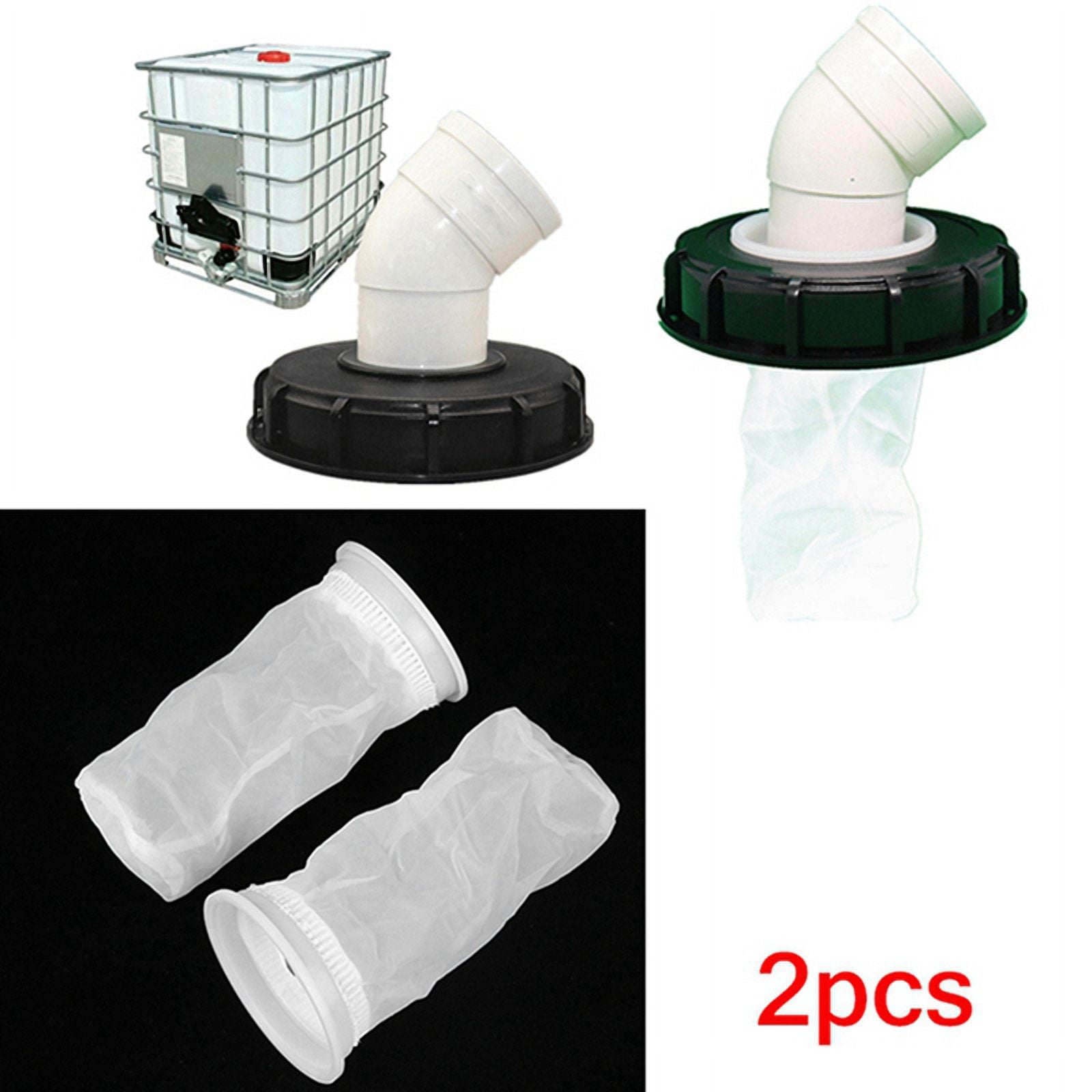 2Pcs IBC Nylon Filter for Venting Ton Cover Tote Tank Lid Garden Water ...