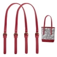 2Pcs Imitation Leather Adjustable Crossbody Purse Straps with Alloy ...