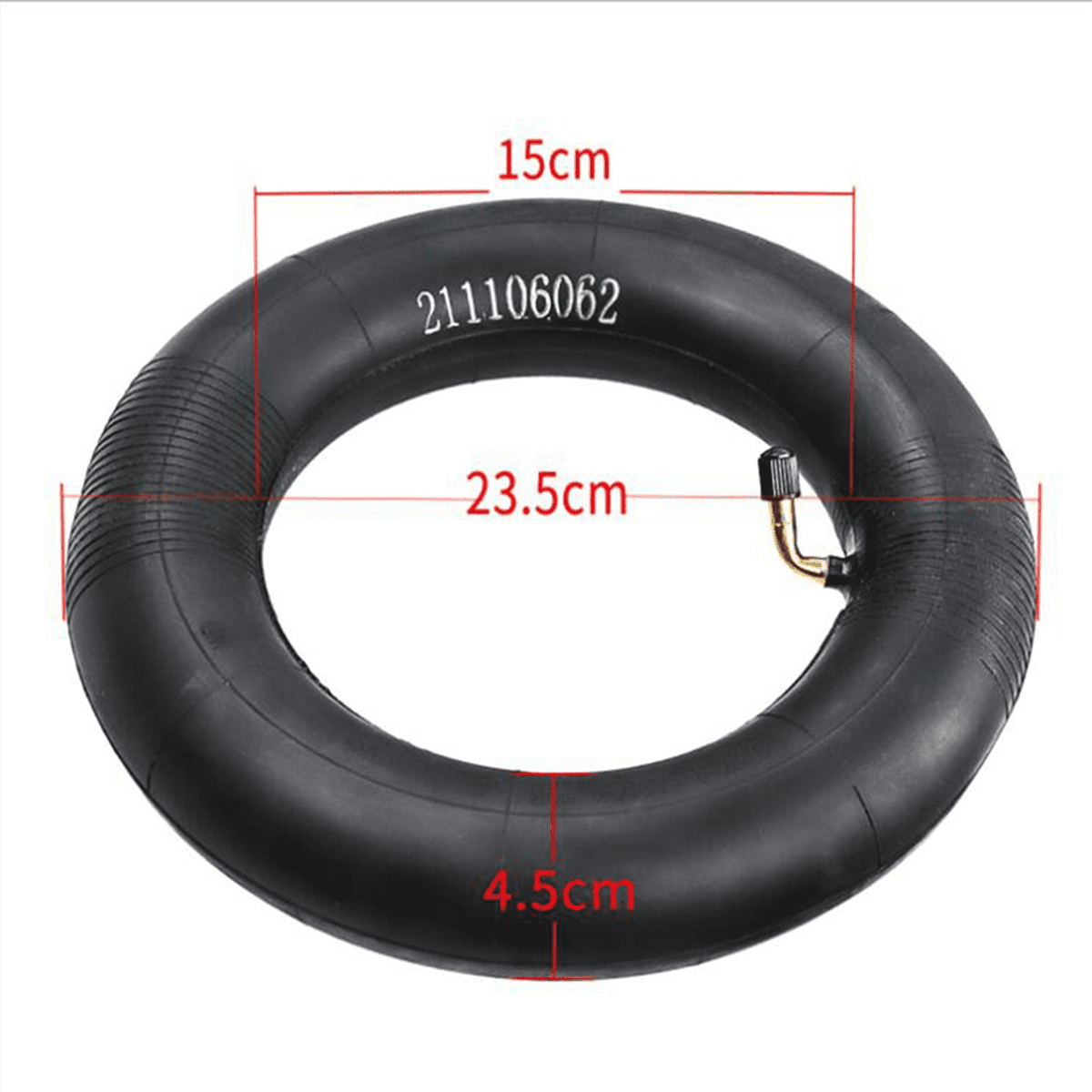 2Pcs Inner Tube Universal 10X2.5/10X2.75 Tube Innertube with Bent Valve ...