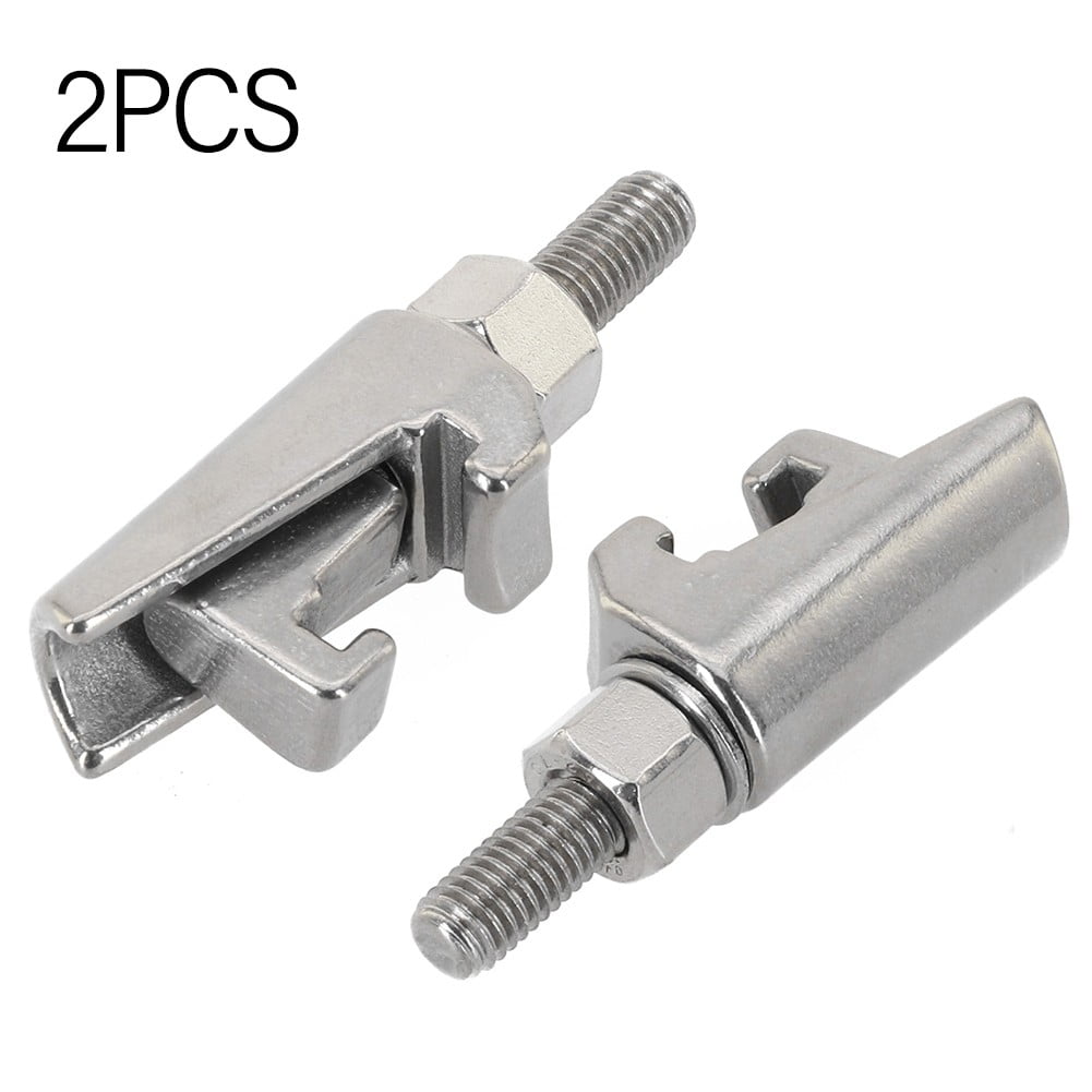 2Pcs Iso Double Jaw Clamp For Secure Vacuum Connection - 304 Stainless ...