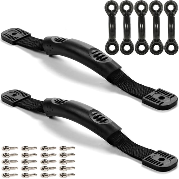 2Pcs Kayak Canoe Carry Handles, Kayak Boat Side Mount Paddle Park ...