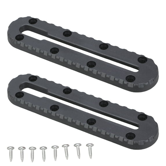 2Pcs Kayak Slide Track Rails Bracket Low Profile Track Mount Rails ...