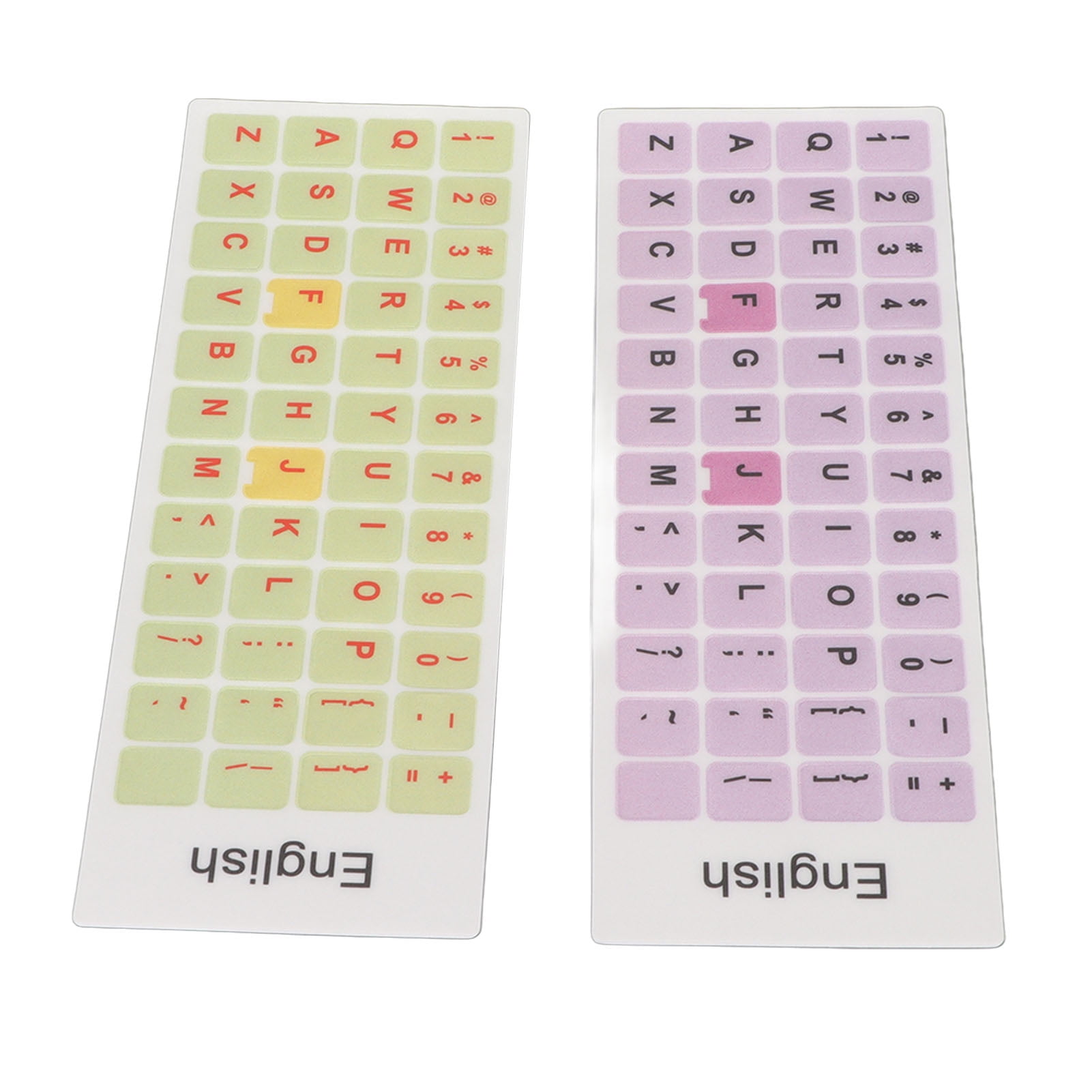 2Pcs Keyboard Stickers, Dustproof Waterproof Coating Pvc Material ...