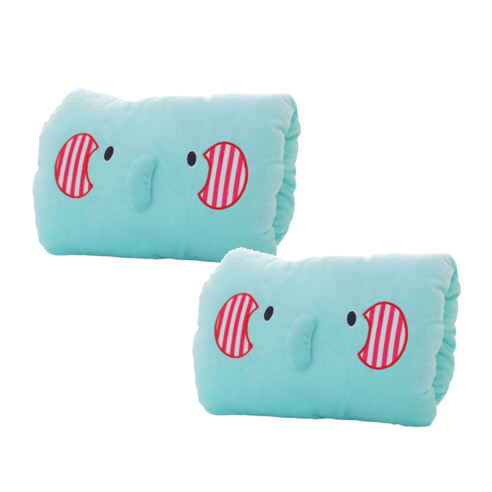 2Pcs Kids Cartoon Hand Pillow, Cute Plush Animal Hand Warmer Rest Weak ...