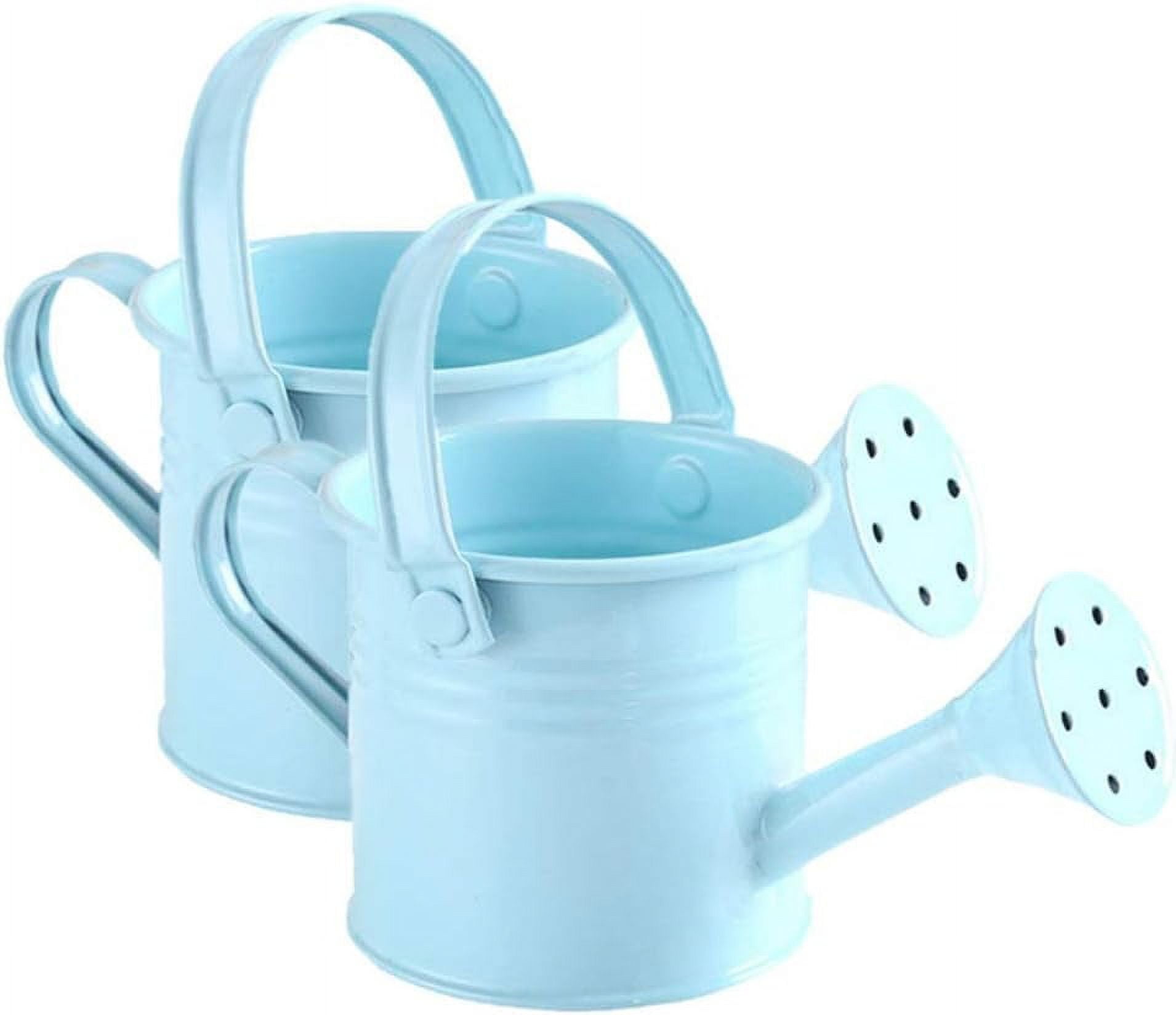 2Pcs Kids Watering Pot Metal Waterbottle Creative Watering Tin Small ...