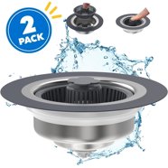 3-in-1 Stainless Steel Sink Aid, Kitchen Strainer & Stopper, Utility ...