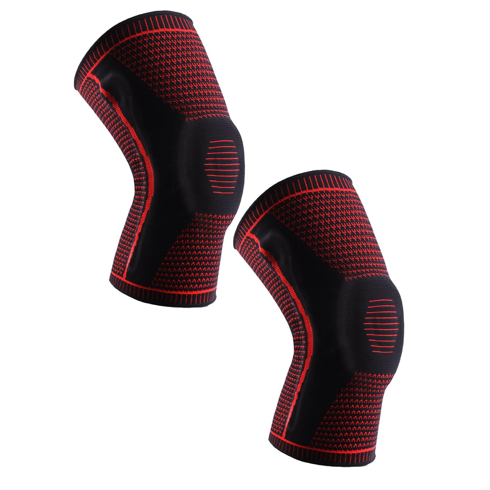 2Pcs Knee Brace For Knee Support With Pad & Side Stabilizers ...