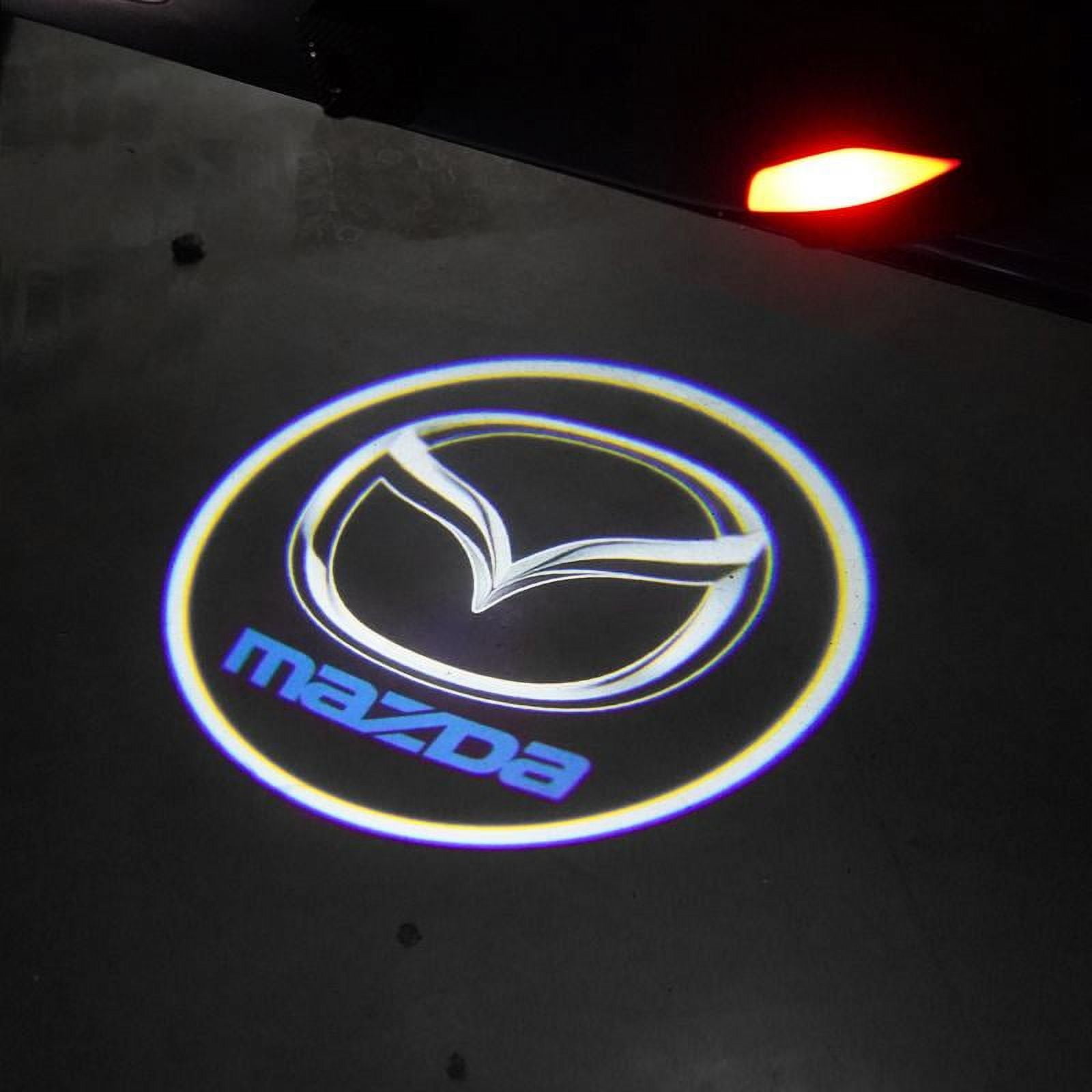 2Pcs LED Car Door Welcome Light HD Projector Lamp Accessories For Honda ...