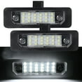 2Pcs LED License Plate Lights Tag Lamp DC 12V For Ford For Focus For ...